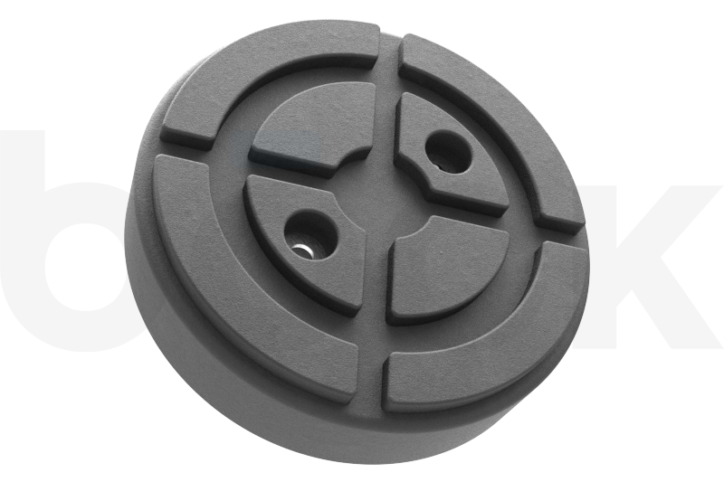 Rubber pads for WEBER lifting platforms – Böck GmbH